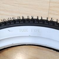 China Motorcycle Tire 2.75-16 35%-55% Rubber Content White Wall for European Market for sale