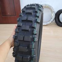 China Off Road Motorcycle Tire 140/80-18 Black 6PR 8PR Ply Rating Natural Rubber for sale
