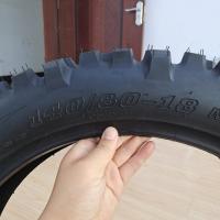China Off Road Motorcycle Tire 140/80-18 Black 6PR 8PR Ply Rating Natural Rubber for sale