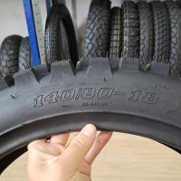 China 140/80-18 Durable Off Road Motorcycle Tire with Tire Casing 6PR Natural Rubber for sale