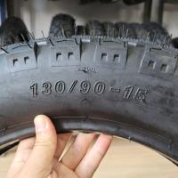 China Wear Resistant Motorcycle Tires 130/90-15 Natural Rubber Steel Nylon 6PR 8PR for sale