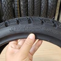 China Natural Rubber Steel Nylon 130/60-13 TL Tubeless Motorcycle Tyre 6PR 8PR for Venezuela for sale