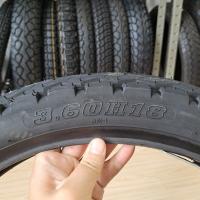 China Motorcycle Tire 3.60H18 Black Natural Rubber 6PR 8PR for Venezuela Market for sale