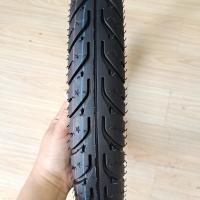 China Black Motorcycle Tube Type Tyre 2.75-18 Natural Rubber 6PR for Durable Riding for sale