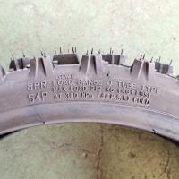 China Nylon Motorcycle Tires 110/70-17 35%-55% Rubber Content 6PR 8PR for Qingdao Export for sale
