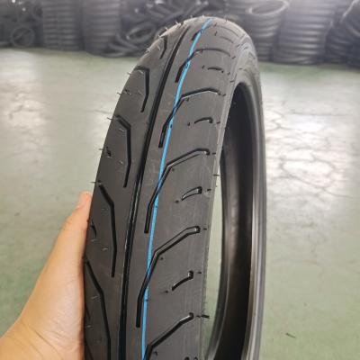 China Black Natural Rubber Motorcycle Tyre 90/90-17 6PR for Durable Performance for sale