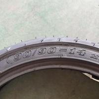 China 14 Inch Motorcycle Tire 90/90-14 6 Ply Rate Natural Rubber Steel Nylon for sale