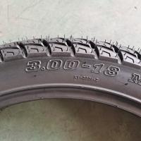 China Motorcycle Tire 3.00-18 Natural Rubber Steel Nylon 6PR 8PR OEM Accepted for sale