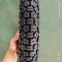 China Black Motorcycle Tubeless Tire 3.50-18 6PR Natural Rubber for B2B Export for sale