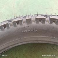 China Black Motorcycle Tubeless Tire 3.50-18 6PR Natural Rubber for B2B Export for sale
