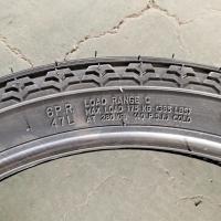 China Sawtooth Vintage Motorcycle Tyre 2.75-17 Natural Rubber Steel Nylon 6PR for sale