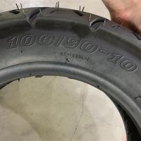 China Motorcycle Tire Balancer 100/90-10 Tubeless Tire Replacement 6PR 8PR Natural Rubber for sale