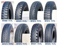 China 4.00-8 Motorcycle Tire Tube for Bajaj Three Wheels 6PR Natural Rubber TT/TL for sale