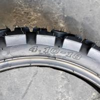 China Motorcycle Tire Casing 4.10-18 Natural Rubber Black 6PR 8PR for Durable Riding for sale