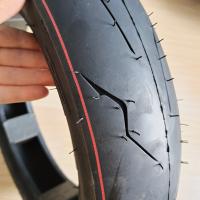 China 35%-55% Rubber Content Motorcycle Tire 90/90-12 6PR for Two Wheel Scooter for sale