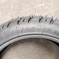 China 110/90-16 Tubeless Motorcycle Tyre 35%-55% Rubber Content Qingdao Port Loading for sale