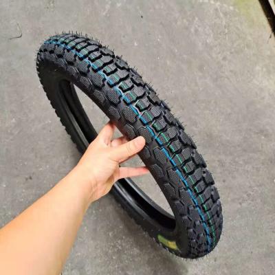 China Tubeless Motorcycle Tire Casing 6PR 2.75-17 3.00-17 90/90-17 Natural Rubber for sale