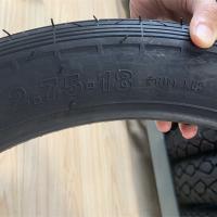 China Bajaj Boxer Motorcycle Tire 2.75-18 TT TL 6PR 8PR Natural Rubber Long Life 20000 km for sale