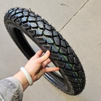 China 17-21 Inch Motorcycle Tire Natural Rubber 6PR 8PR Ply Rating OEM Black Made in Qingdao for sale