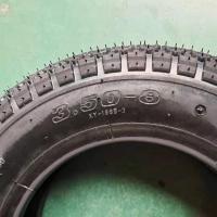 China 3.50-8 Motorcycle Tire 6PR 8PR Natural Rubber 35-55 Percent for African Market for sale