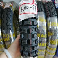 China 35-55% Natural Rubber Motorcycle Tire 3.00-17 Tubeless 6PR 8PR for Sale for sale