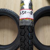 China Motorcycle Tyre 2.50x18 6PR TT TL Natural Rubber Replacement Tire for Motorcycles for sale