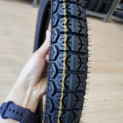 China Durable Motorcycle Tire 2.75-17 6PR 8PR with 45-55% Natural Rubber Content for sale
