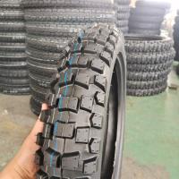 China Black 4.10-18 8PR Tubeless Motorcycle Tire 35-55% Natural Rubber Qingdao for sale
