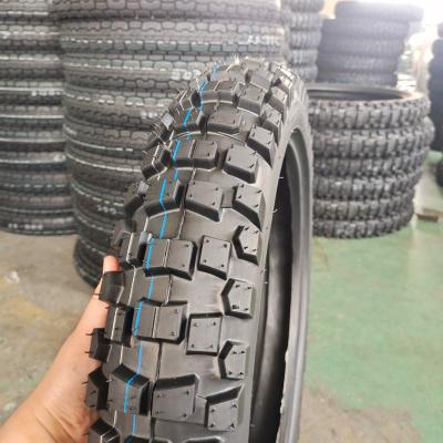 China Black 4.10-18 8PR Tubeless Motorcycle Tire 35-55% Natural Rubber Qingdao for sale
