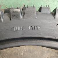 China Black 4.10-18 8PR Tubeless Motorcycle Tire 35-55% Natural Rubber Qingdao for sale