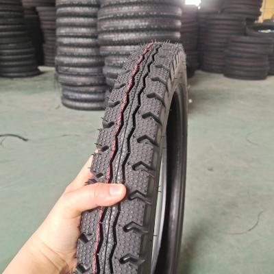China Tubeless Motorcycle Tyre 2.75-17 3.00-18 Steel Nylon 6PR 8PR Natural Rubber for sale