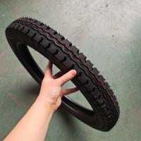 China Tubeless Motorcycle Tyre 2.75-17 3.00-18 Steel Nylon 6PR 8PR Natural Rubber for sale