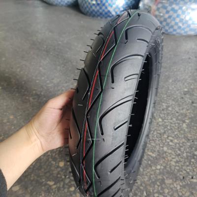 China Motorcycle Tubeless Tire 3.50-10 6PR 8PR 45% Natural Rubber Content for Durable Performance for sale