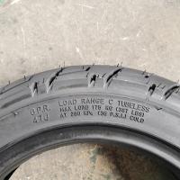 China Tubeless Motorcycle Tyre 3.50-10 3.00-10 Natural Rubber Steel Nylon 6PR 8PR for sale