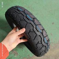 China 10 Inch Motorcycle Tire 110/90-10 6 Ply Rate Black Rubber 35%-55% Rubber Content for sale