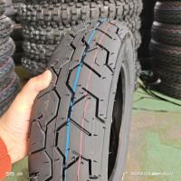 China 10 Inch Motorcycle Tire 110/90-10 6 Ply Rate Black Rubber 35%-55% Rubber Content for sale