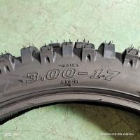 China Heavy Duty Tubeless Motorcycle Tire 3.00-17 6PR City Tyre for Export for sale