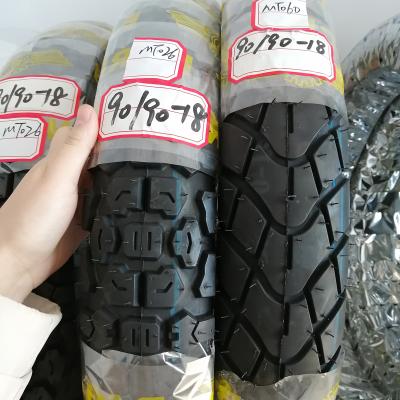 China 90/90-18 Motorcycle Tires 6PR 8PR Natural Rubber TT TL for Replacement Repair for sale