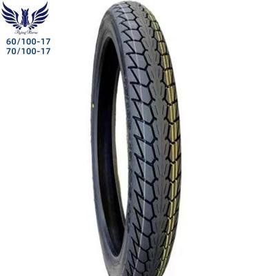 China Motorcycle Tire 60/100-17 6PR 8PR 17 Inch 266kg Max Load Flying Horse OEM for sale