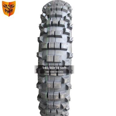 China 140/80-18 Soft Off-Road Motorcycle Tire 6PR 400kg Load for Dirt Bikes for sale