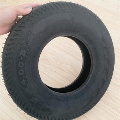 China MRF Motorcycle Tire 4.00-8 TT TL 6PR 8PR Natural Rubber for Export for sale