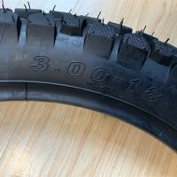 China Motorcycle Tire 3.00-18 6PR Natural Rubber TT TL for Qingdao Port Export for sale