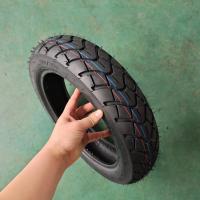 China 90/90-12 Motorcycle Tire Casing Natural Rubber 6PR 8PR for Efficiency for sale
