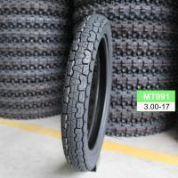China 17 Inch Tubeless Motorcycle Tire 40% Rubber Content Heavy Duty B2B Export for sale