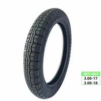 China 3.00-18 Solid Motorcycle Tire Casing 3.4kg Heavy Duty 6PR for Mexico Market for sale