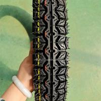 China 3.00-18 Solid Motorcycle Tire Casing 3.4kg Heavy Duty 6PR for Mexico Market for sale