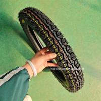 China 3.00-18 Solid Motorcycle Tire Casing 3.4kg Heavy Duty 6PR for Mexico Market for sale