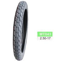 China Tubeless Motorcycle Tire 250x17 6PR 8PR with 45% Natural Rubber Content for sale