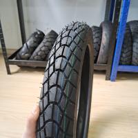 China 90/80-16 Motorcycle Tire Casing 6PR 8PR Natural Rubber Black for B2B Export for sale