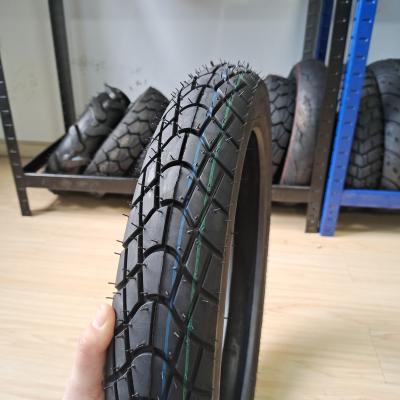 China 90/80-16 Motorcycle Tire Casing 6PR 8PR Natural Rubber Black for B2B Export for sale